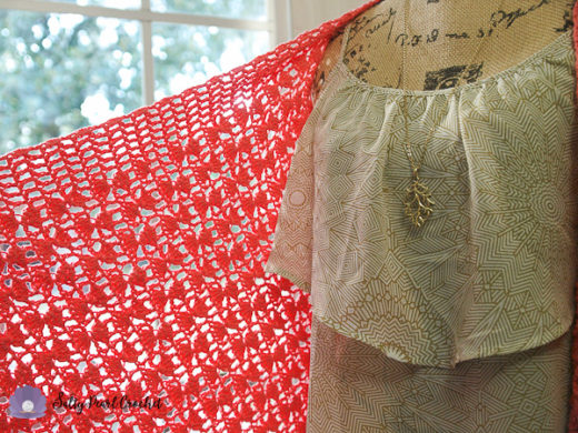 Clamshell Lace Vest • Salty Pearl Crochet