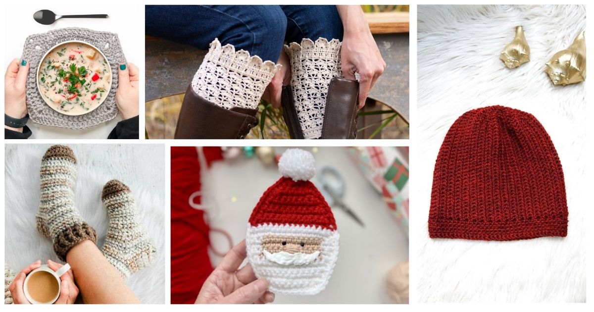 15 Free Christmas Gift Crochet Patterns • Salty Pearl Crochet